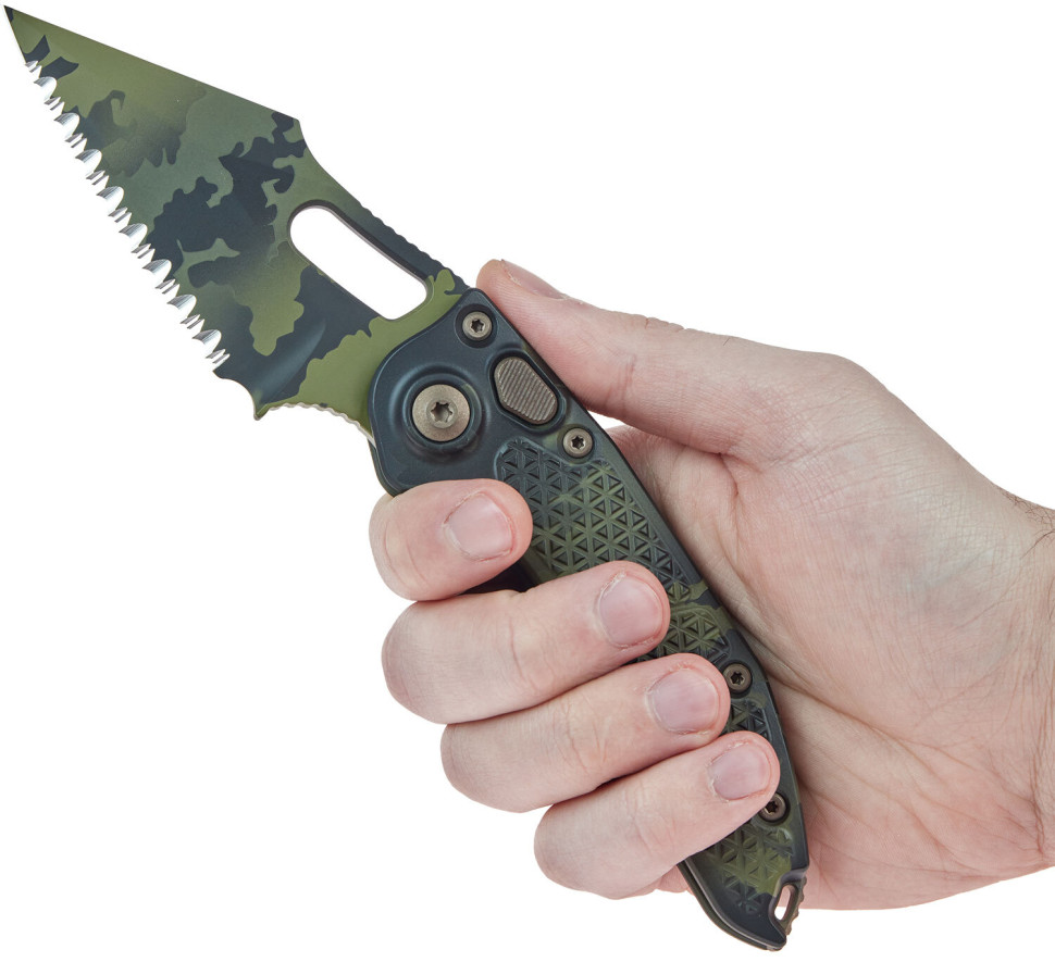 Нож Microtech Stitch Olive Camo Signature Series купить в Киеве, цены ...