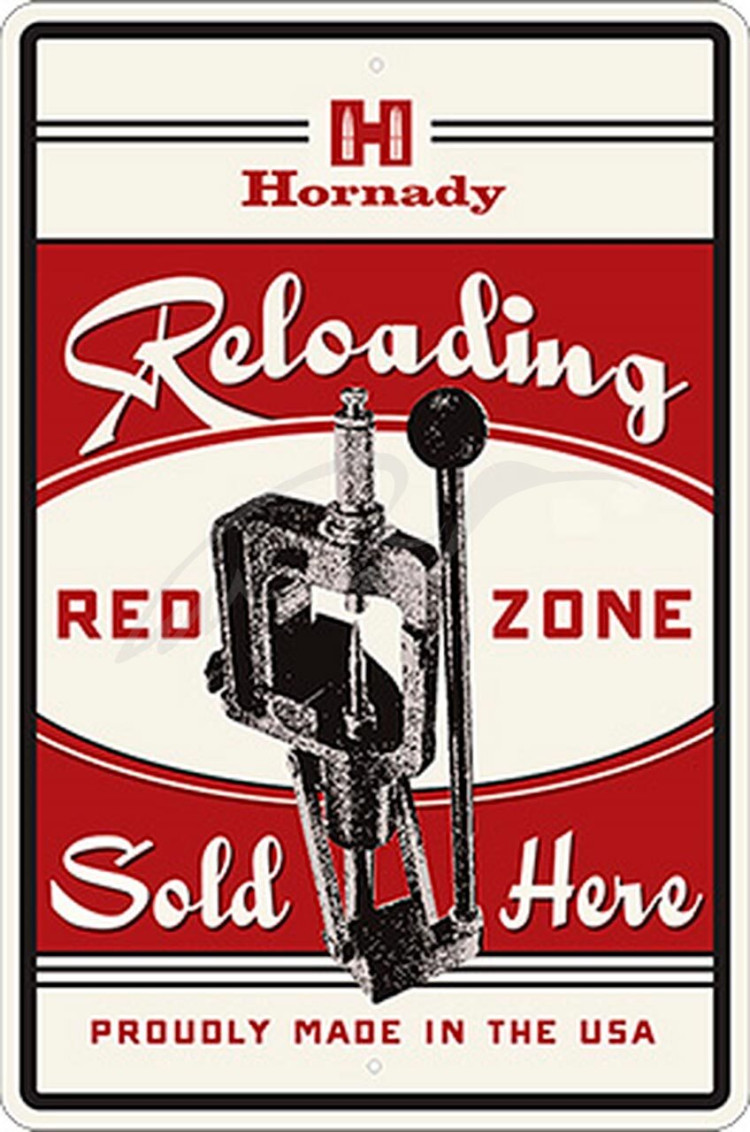 Табличка декоративная Hornady Reloading Tin Sign купить в Киеве, цены ...