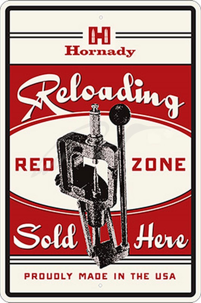 Табличка декоративная Hornady Reloading Tin Sign купить в Киеве, цены ...